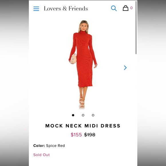 Lovers + Friends | Dresses | Nwt Lovers Friends Red Sweater Dress ...